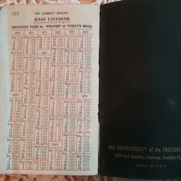 Other | 1961 My Sunday Missal Explained By Father Stedman | Poshmark